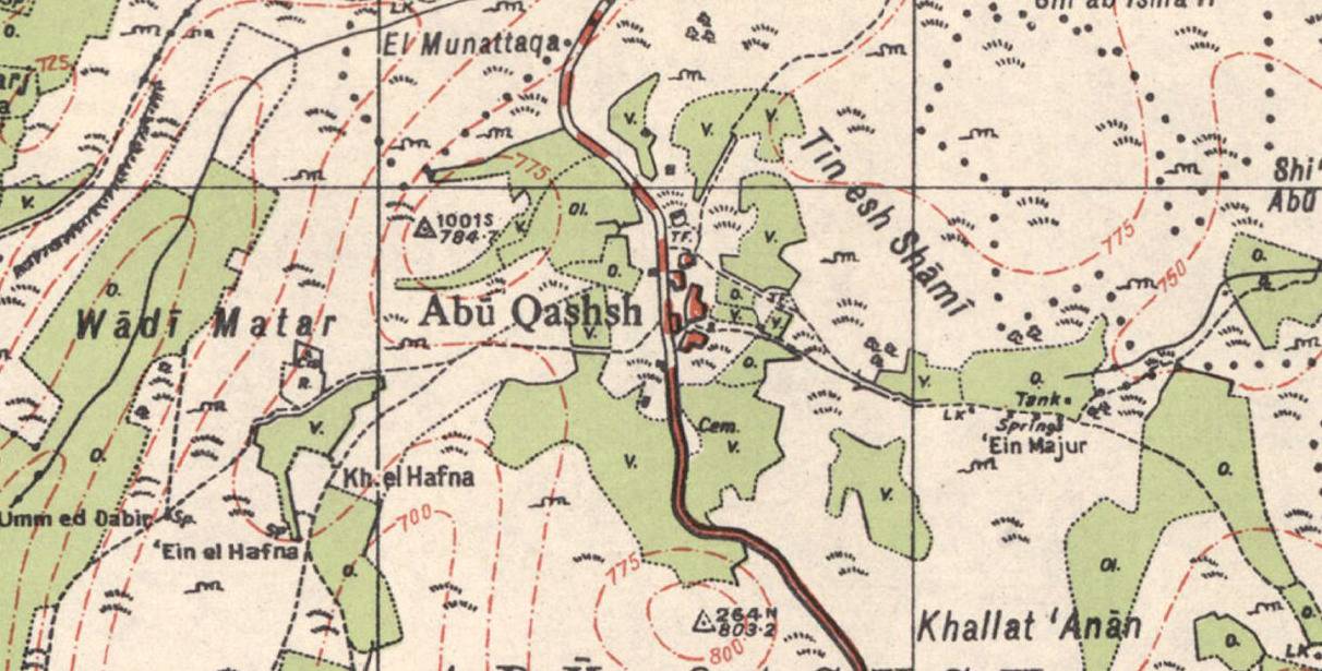 Abu Qashsh - Palestine Open Maps