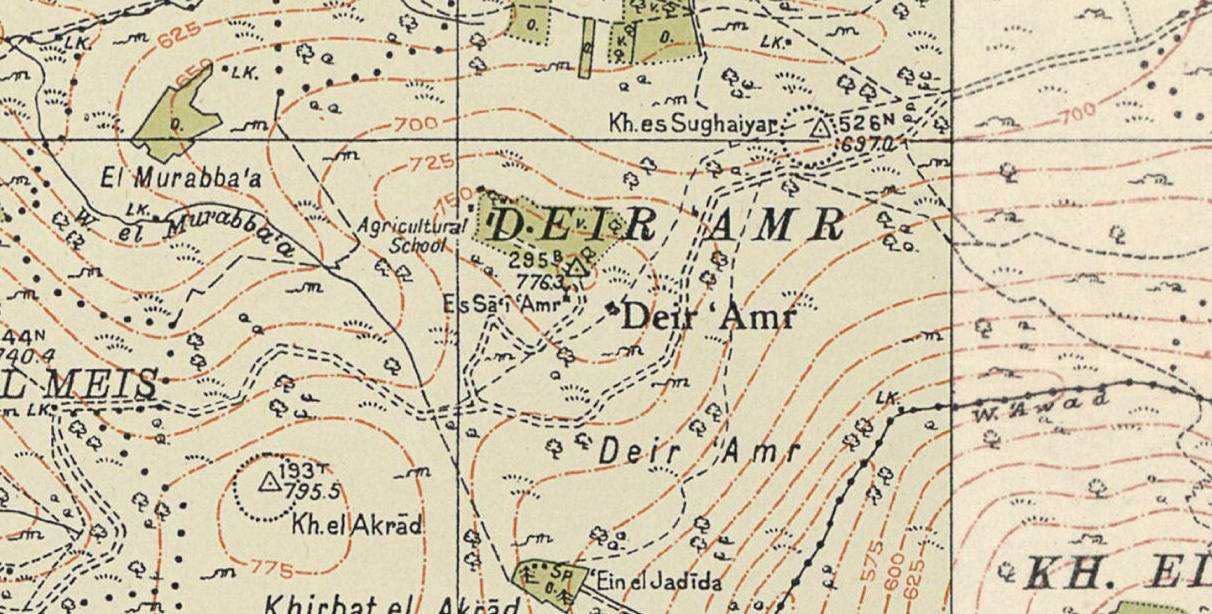 Dayr 'Amr - Palestine Open Maps
