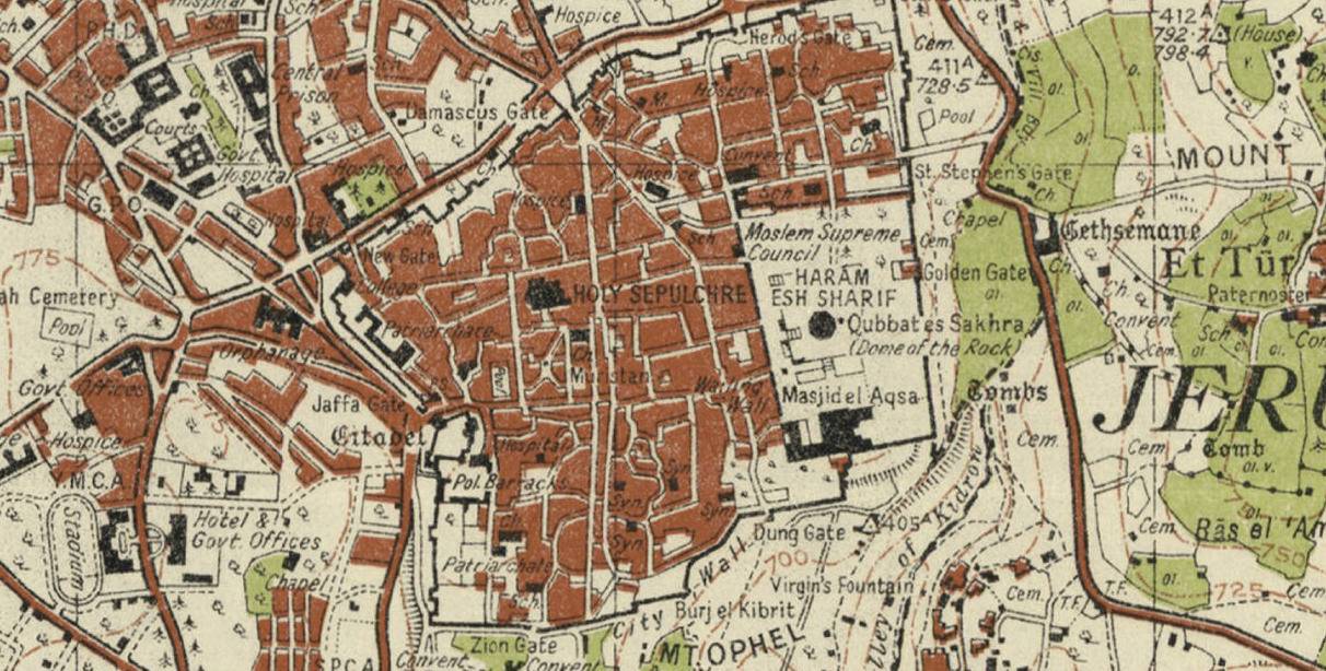 Jerusalem - Palestine Open Maps