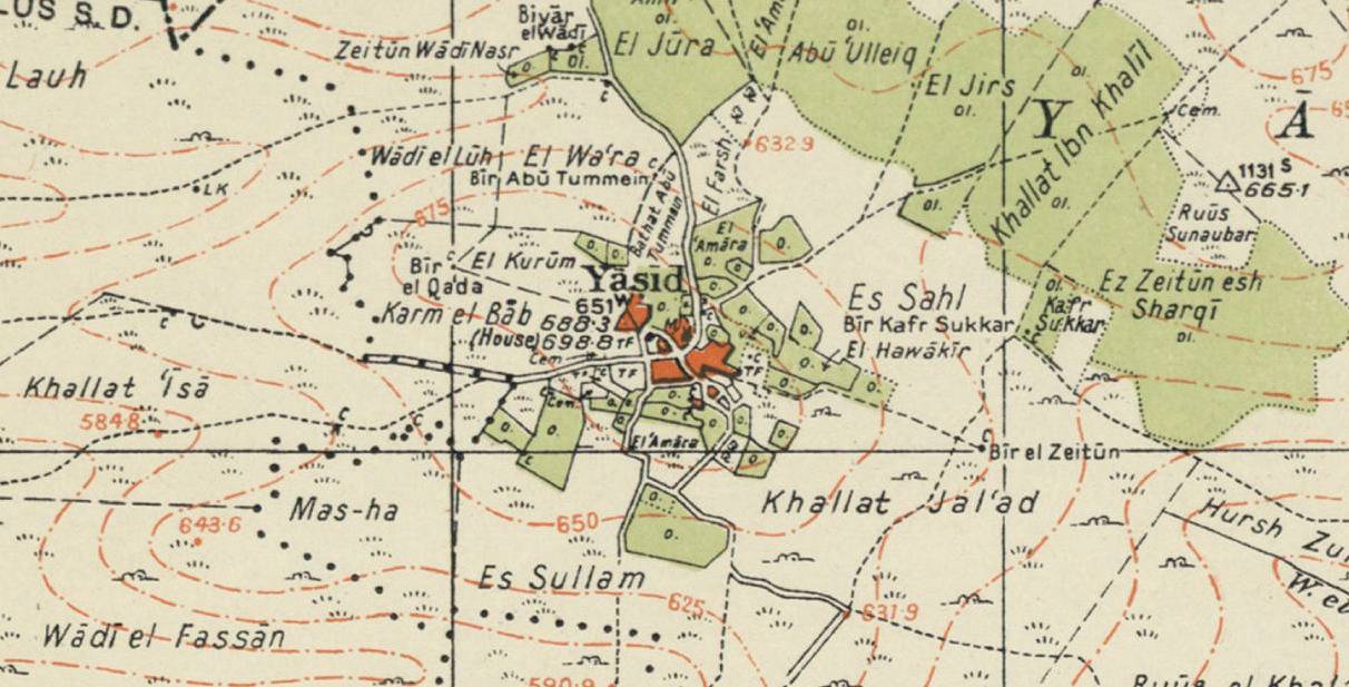 Yasid - Palestine Open Maps